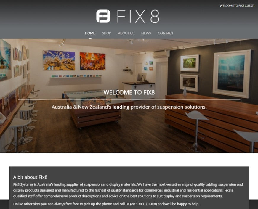 LAUNCHING OF THE NEW FIX8 WEBSITE – artrack